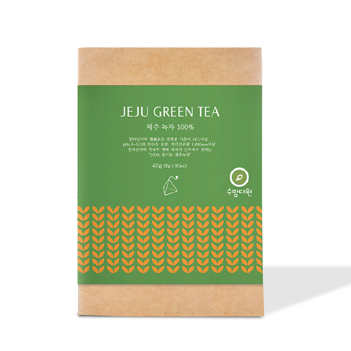 Jeju Green Tea Bags Made in Korea – Khubshop